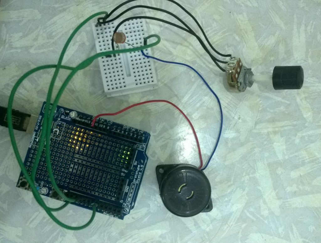 Light Sensor using Arduino - Digital Lab