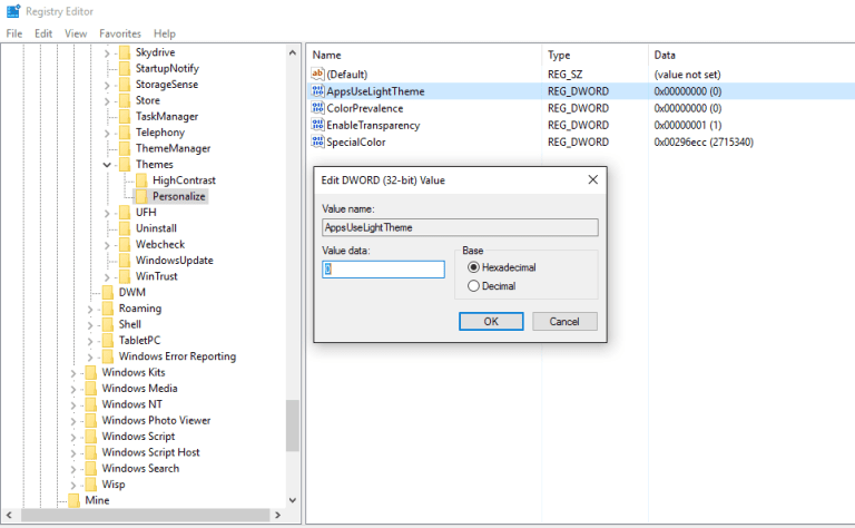 How to enable Dark Mode in windows 10? - Digital Lab