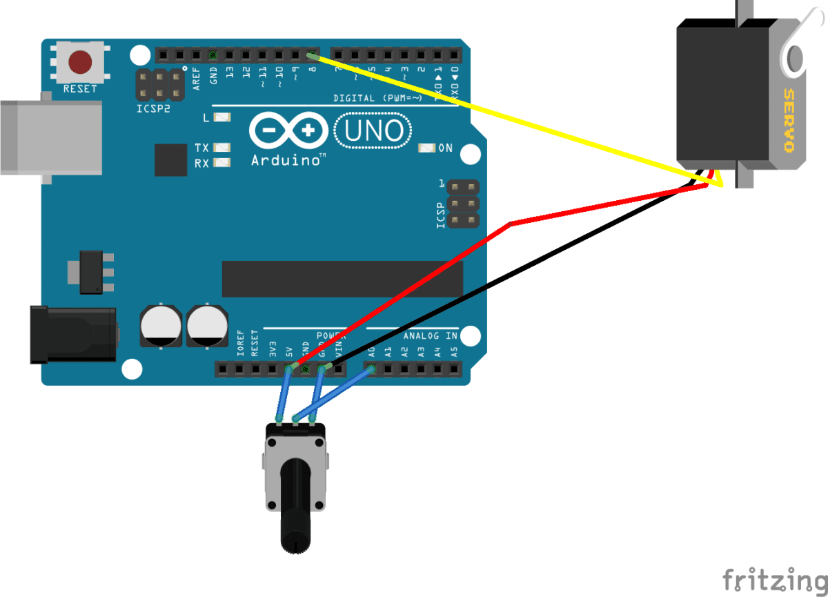 Servo Motor Control using Arduino - Digital Lab
