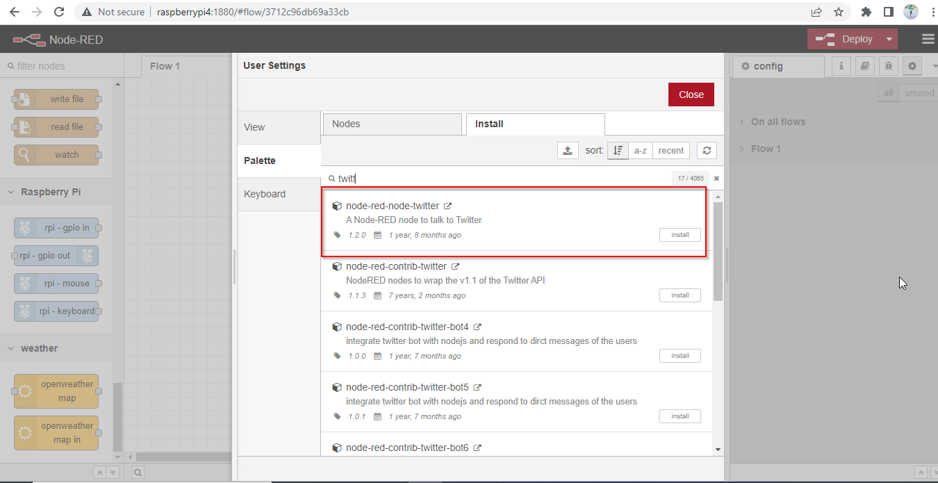 Getting Started with Node Red on Raspberry Pi - Digital Lab